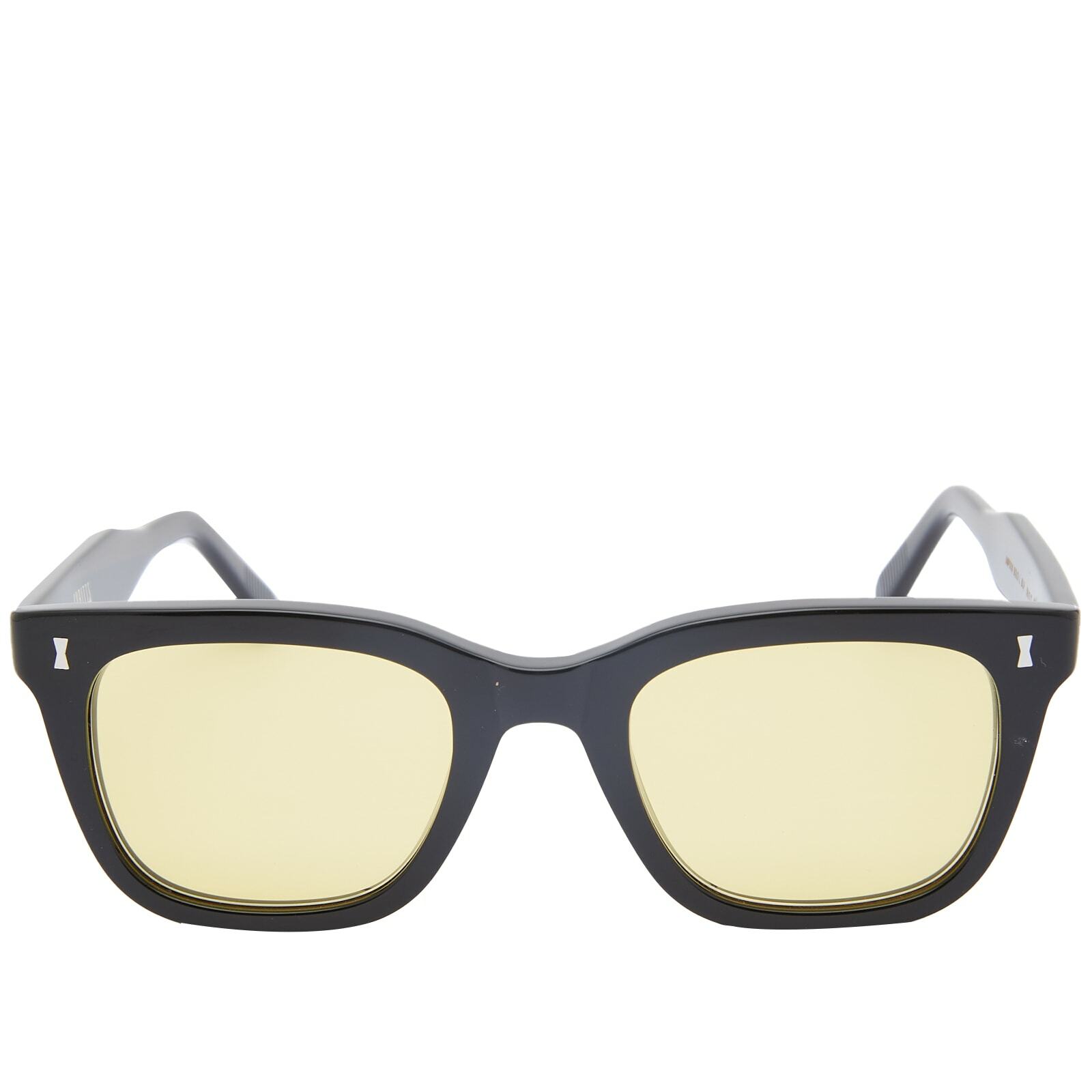Cubitts Men's Ampton Bold Sunglasses in Black/Yellow Cubitts