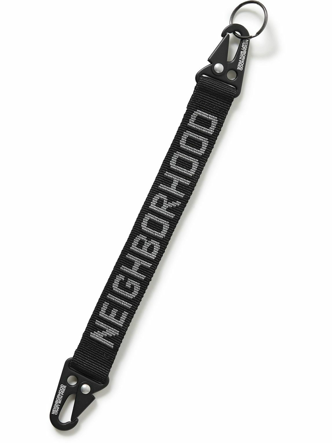 Neighborhood - Logo-Jacquard Webbing Key Ring Neighborhood