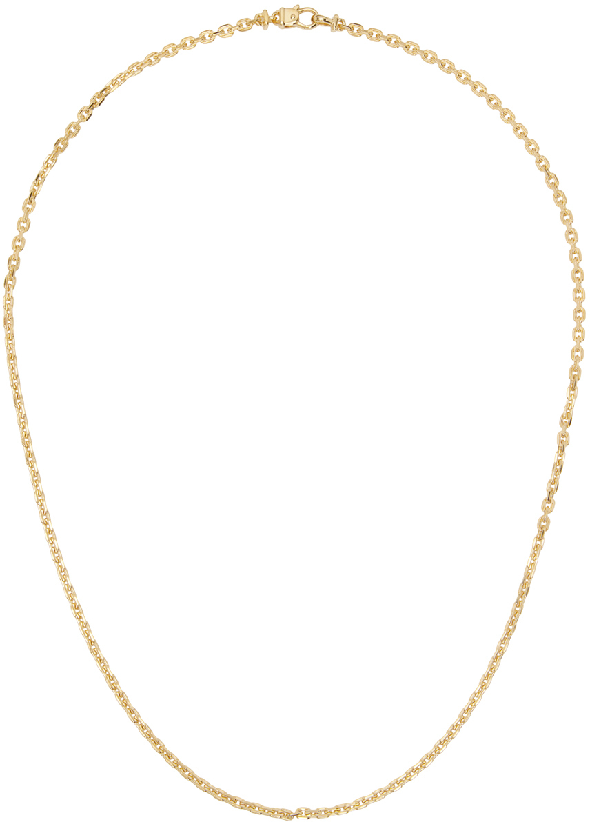 Tom Wood Gold Anker Chain Necklace Tom Wood