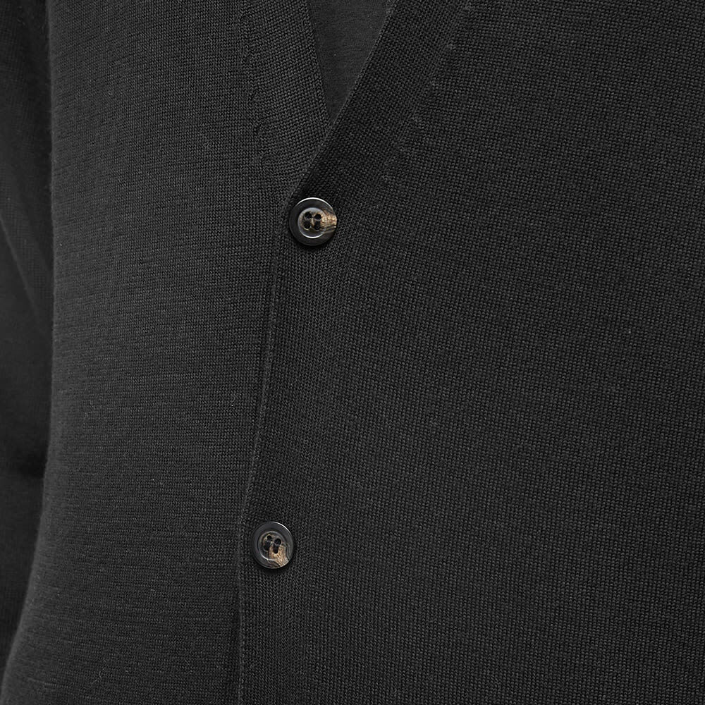 Rick Owens Men's Peter Cardigan in Black Rick Owens