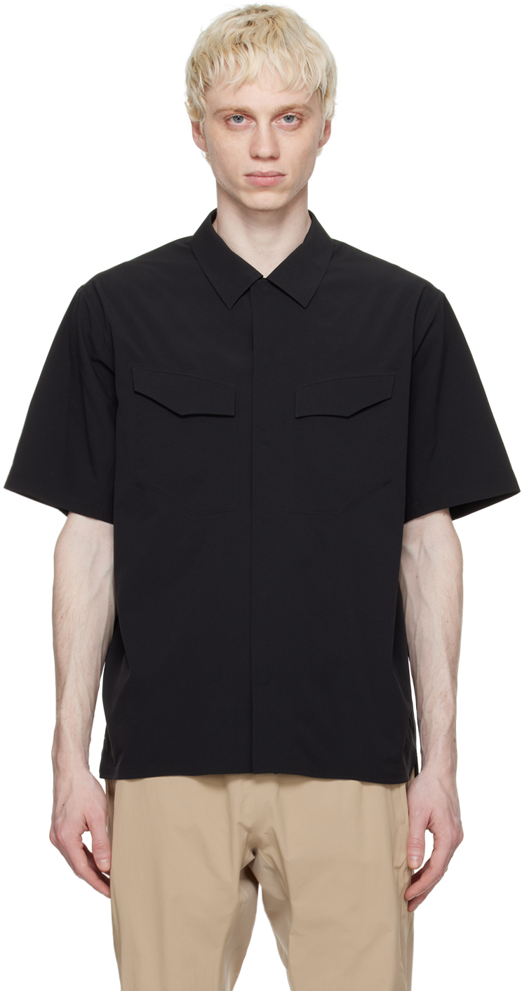 Veilance Black Field Shirt Arc'teryx Veilance