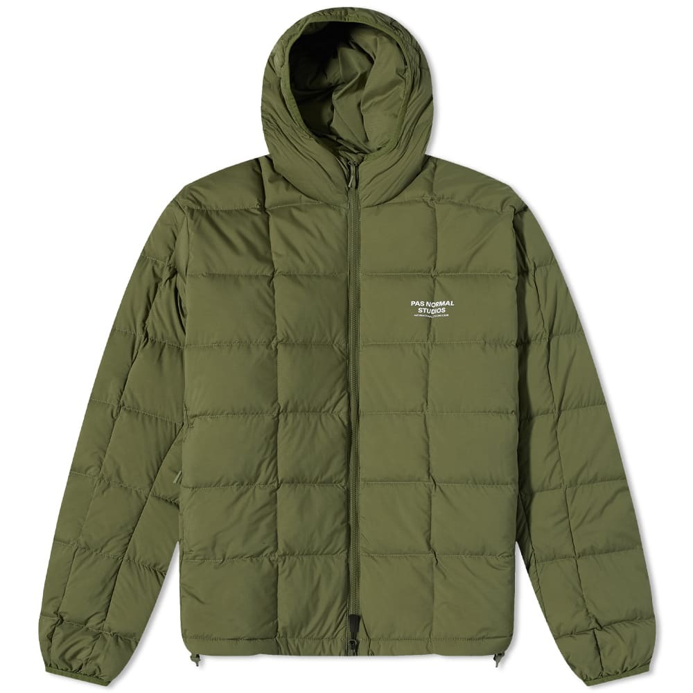 Pas Normal Studios Men's Escapism Down Jacket in Army Green Pas Normal ...
