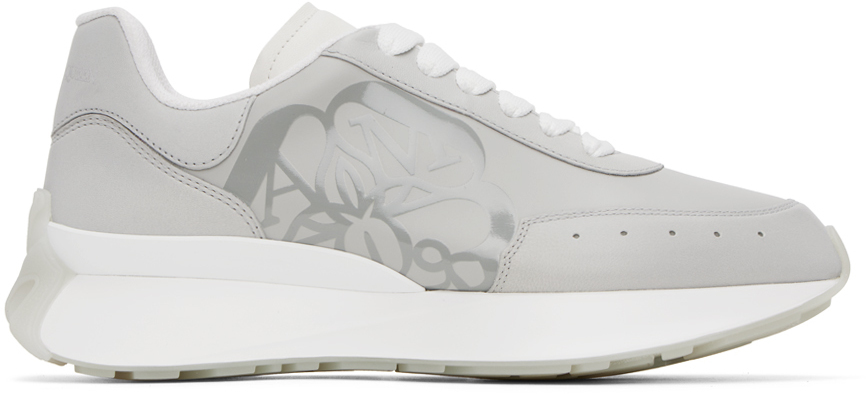 Alexander McQueen Gray Sprint Sneakers Alexander McQueen