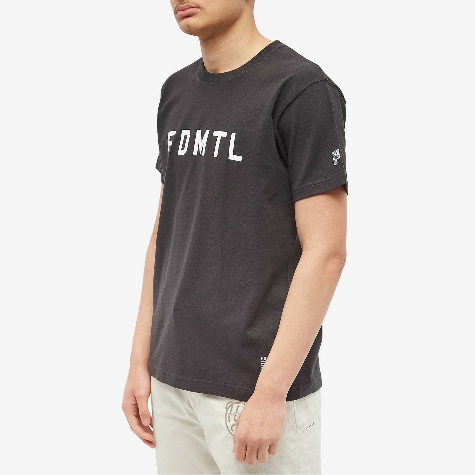 FDMTL Men's Logo T-Shirt in Sumi FDMTL