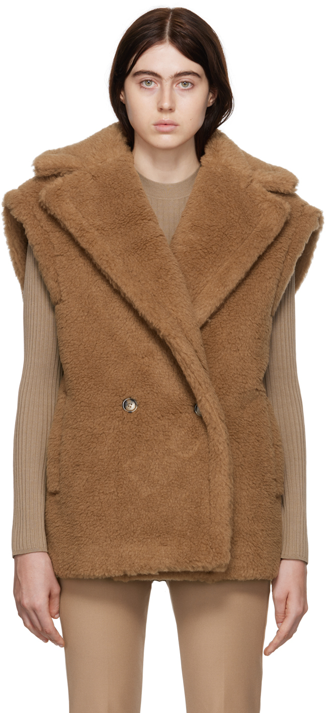 Max Mara Brown Teano Vest Max Mara