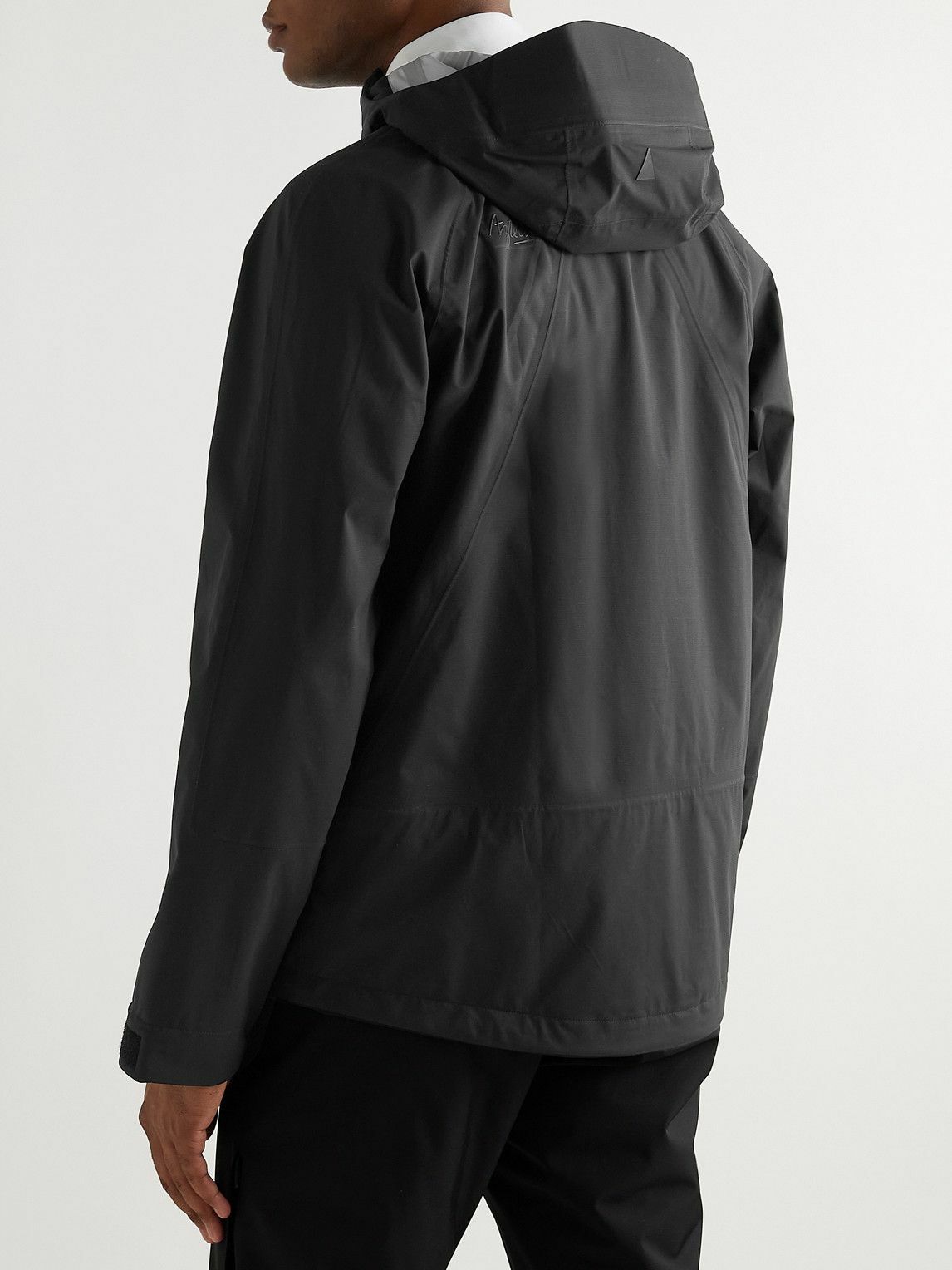 Aztech Mountain - Hayden Ripstop Hooded Ski Jacket - Black Aztech Mountain