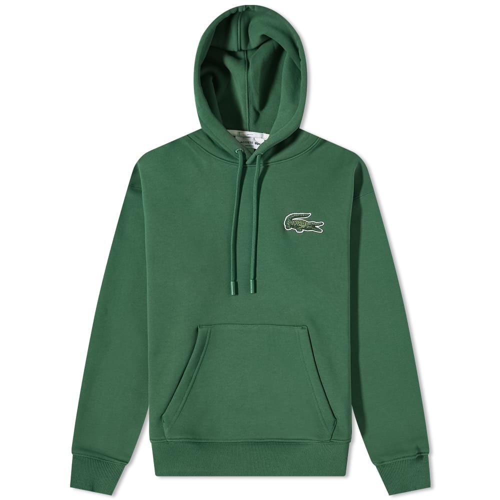 Lacoste Men's Robert Georges Core Hoody in Green Lacoste