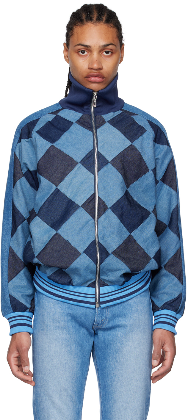 Kuro Blue & Navy Remake Denim Jacket Kuro