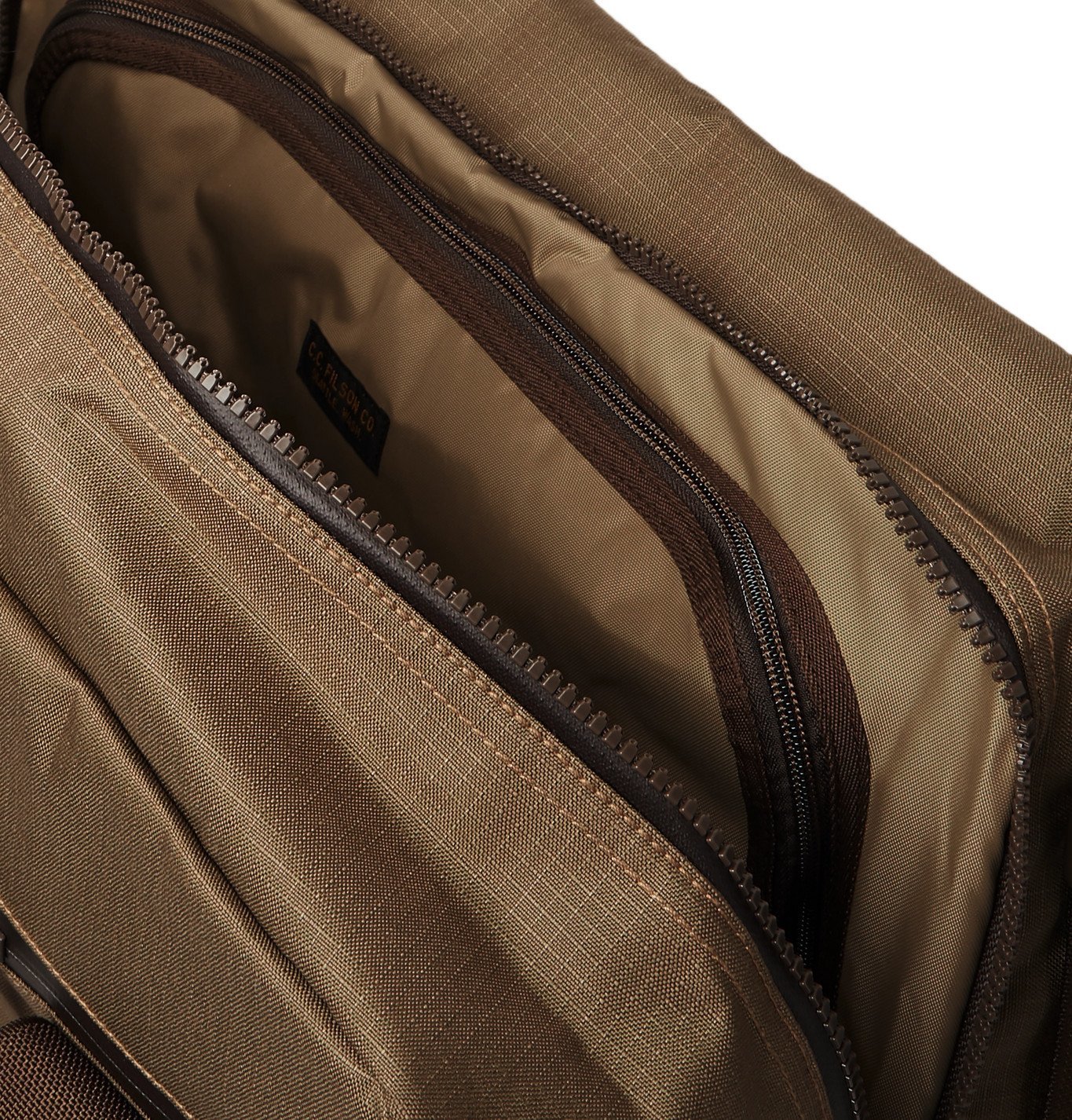 Filson - Pullman Webbing-Trimmed CORDURA Ripstop Briefcase - Brown Filson