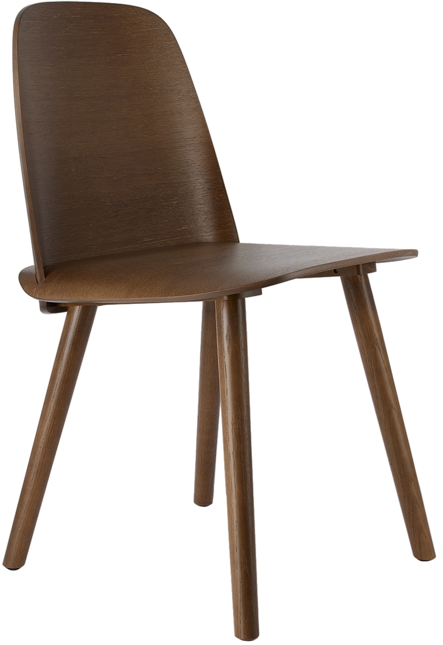 Muuto Brown Oak Nerd Dining Chair Muuto