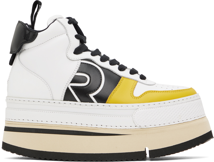 R13 White Riot Sneakers R13