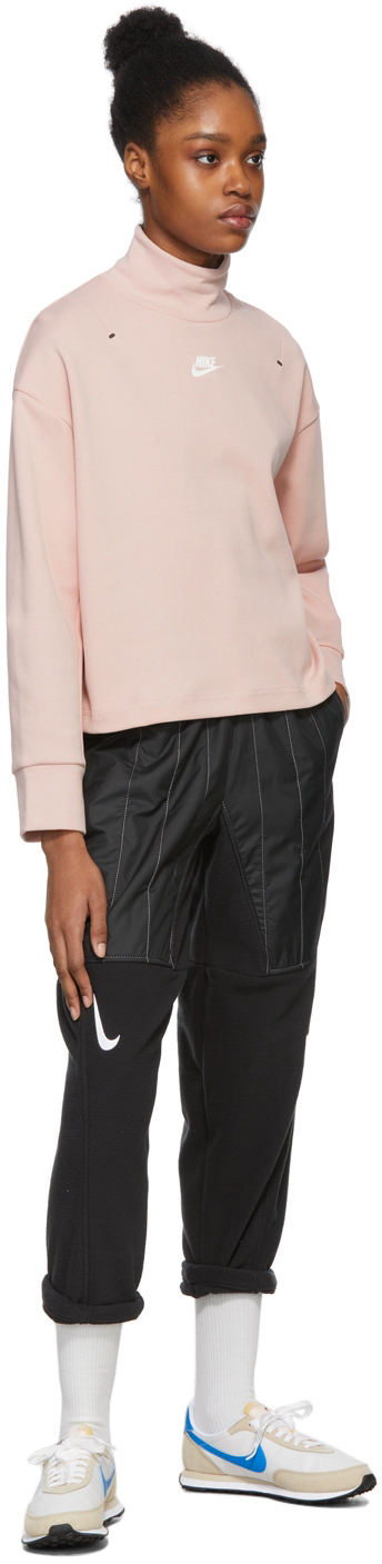 Nike Pink Tech Fleece Turtleneck Nike