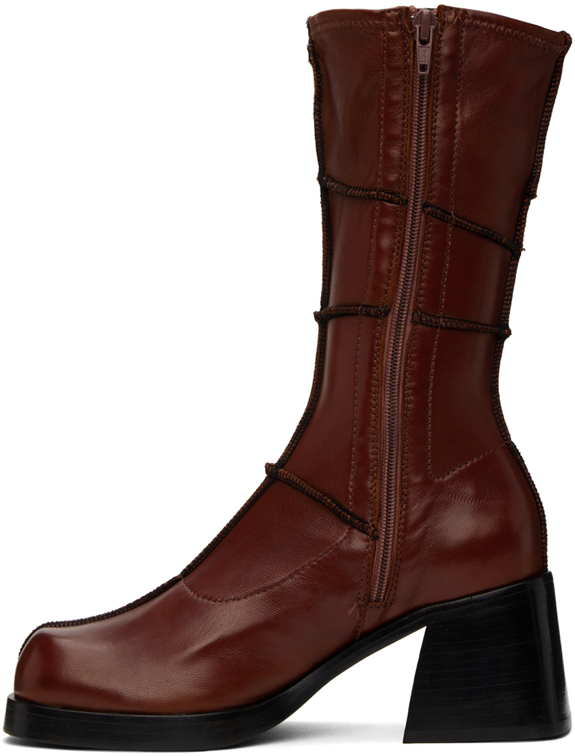 Miista Brown Lois Boots MIISTA