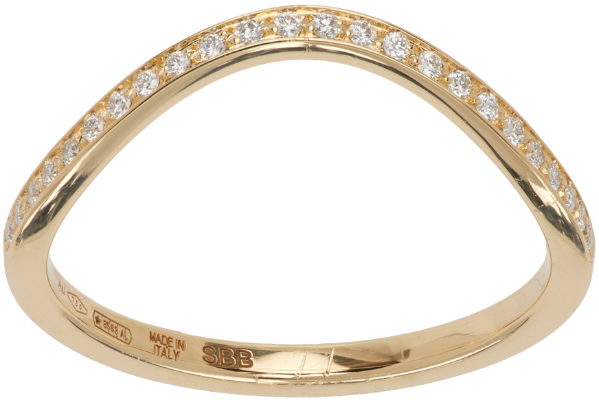 Sophie Bille Brahe Gold VVS Diamond Grace Ring Sophie Bille Brahe