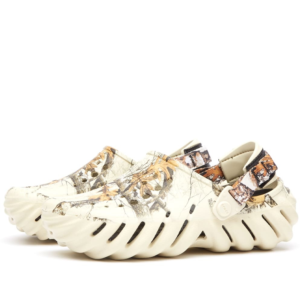 Crocs Echo Clog in Bone Tree Edge Crocs