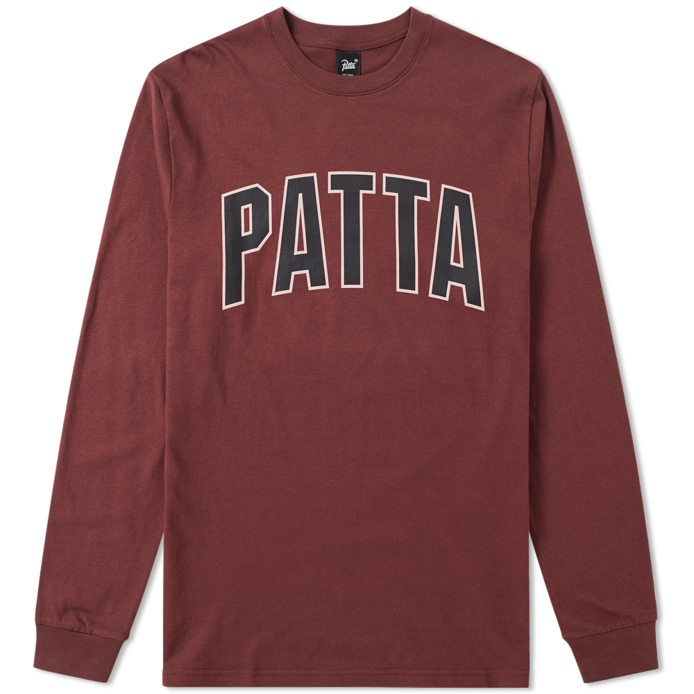 Patta Curve Logo Long Sleeve Tee Patta