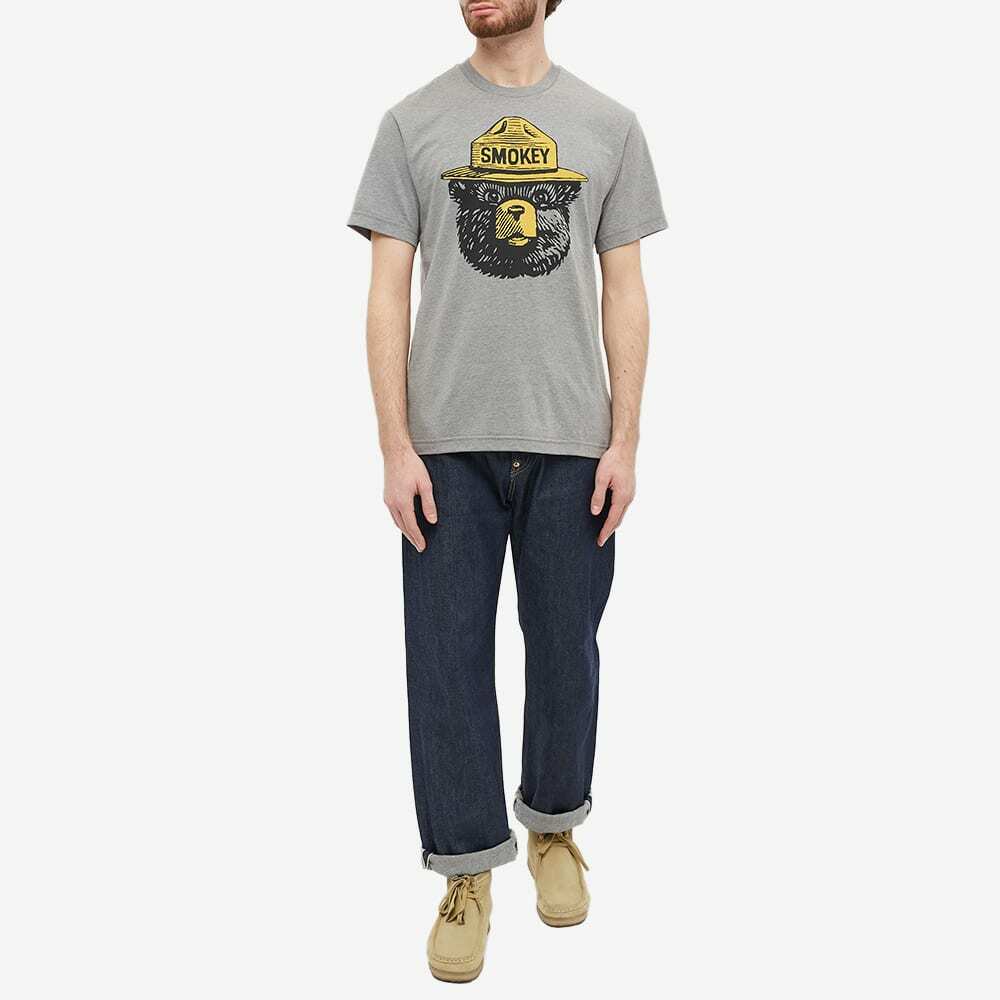 Filson Men's Smokey Bear Buckshot T-Shirt in Grey Filson
