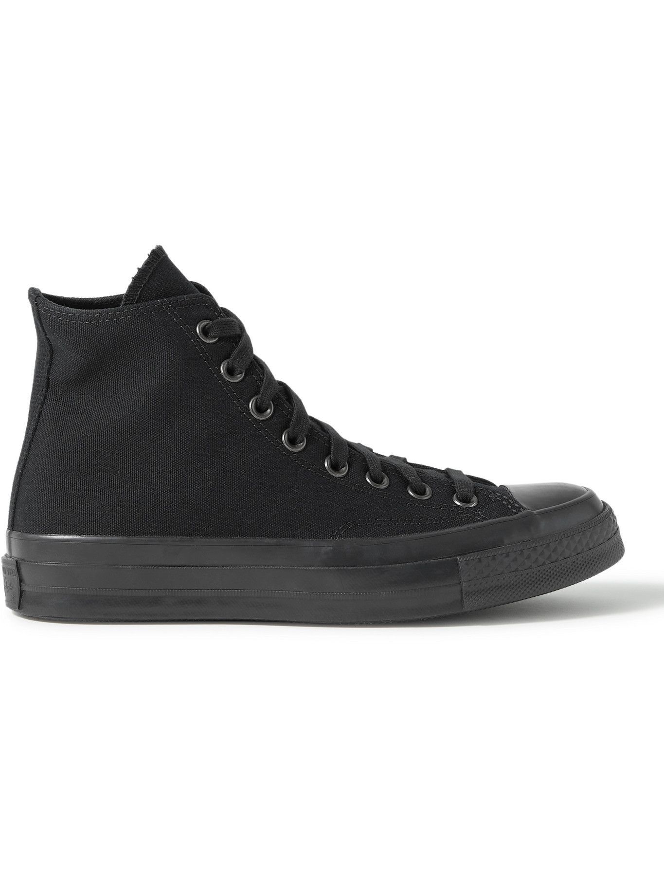 CONVERSE - Chuck 70 Canvas High-Top Sneakers - Black Converse