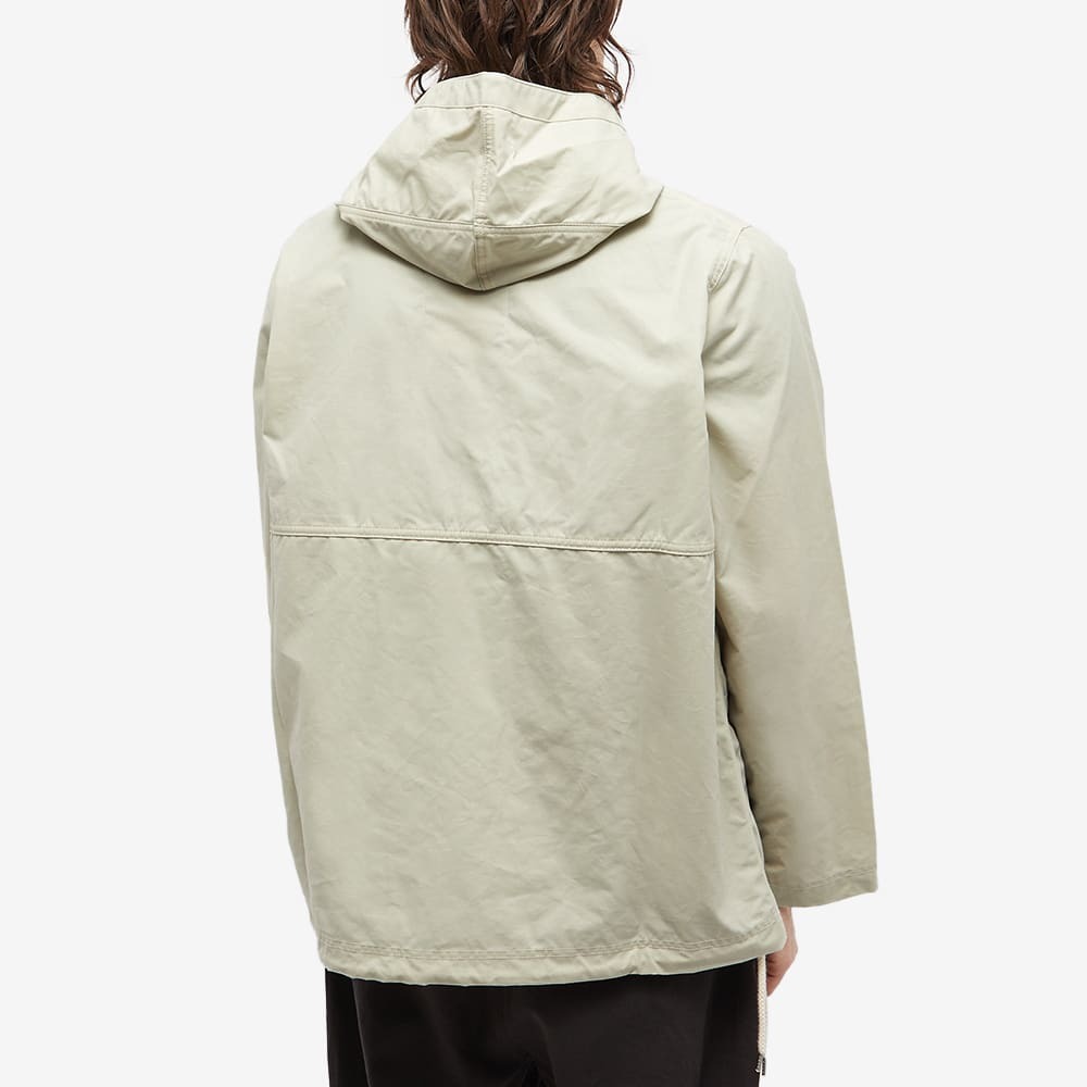Albam Men's Waxed Button Smock in Clay Albam