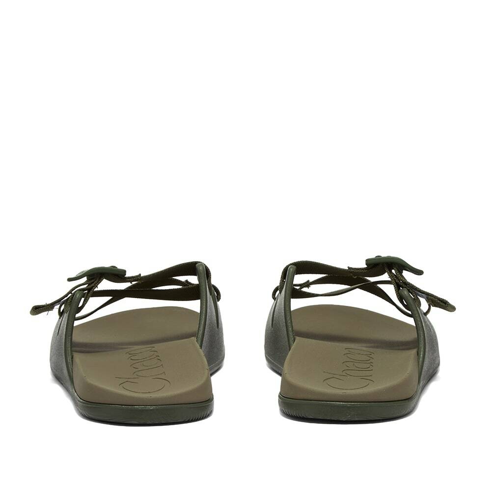 Chaco Men's Chillos Slide in Fossil Chaco