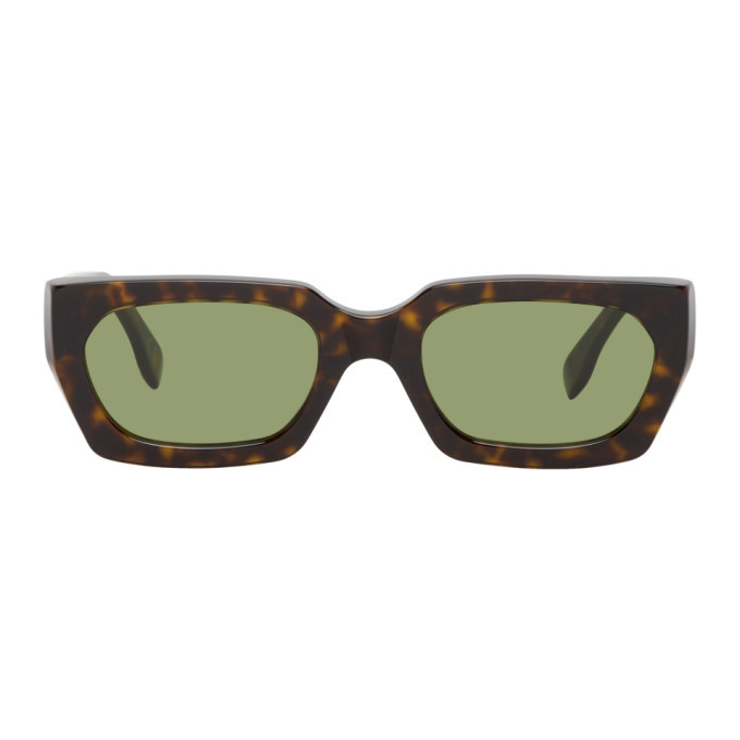 Retrosuperfuture Tortoiseshell Teddy 3627 Rectangular Sunglasses