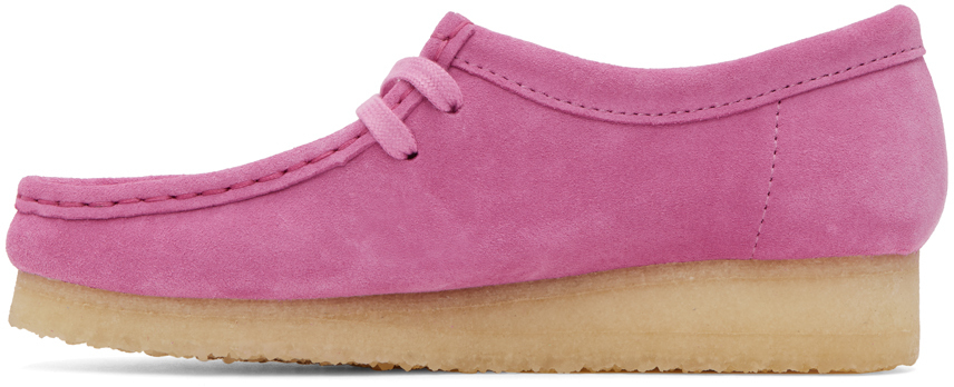 Clarks Originals Pink Wallabee Derbys Clarks Originals