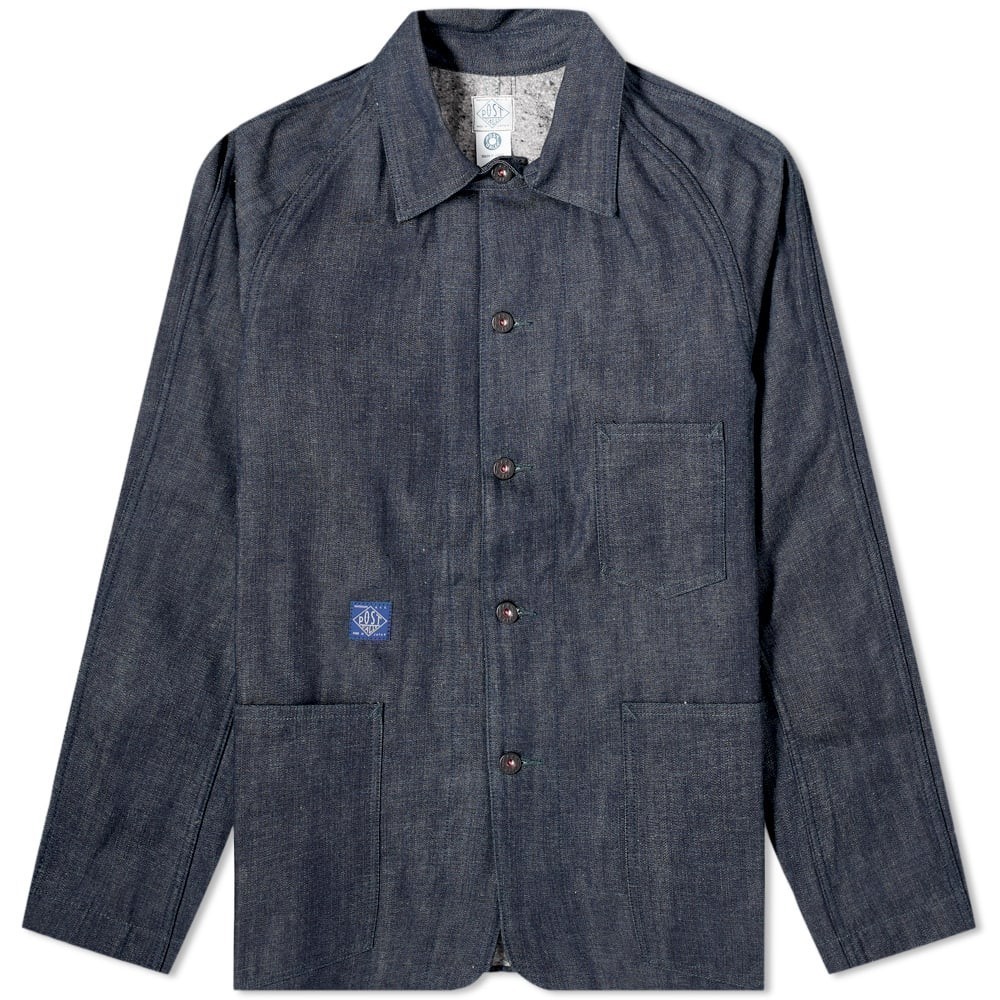Post Overalls Denim 41-R Railroad Jacket Post Overalls
