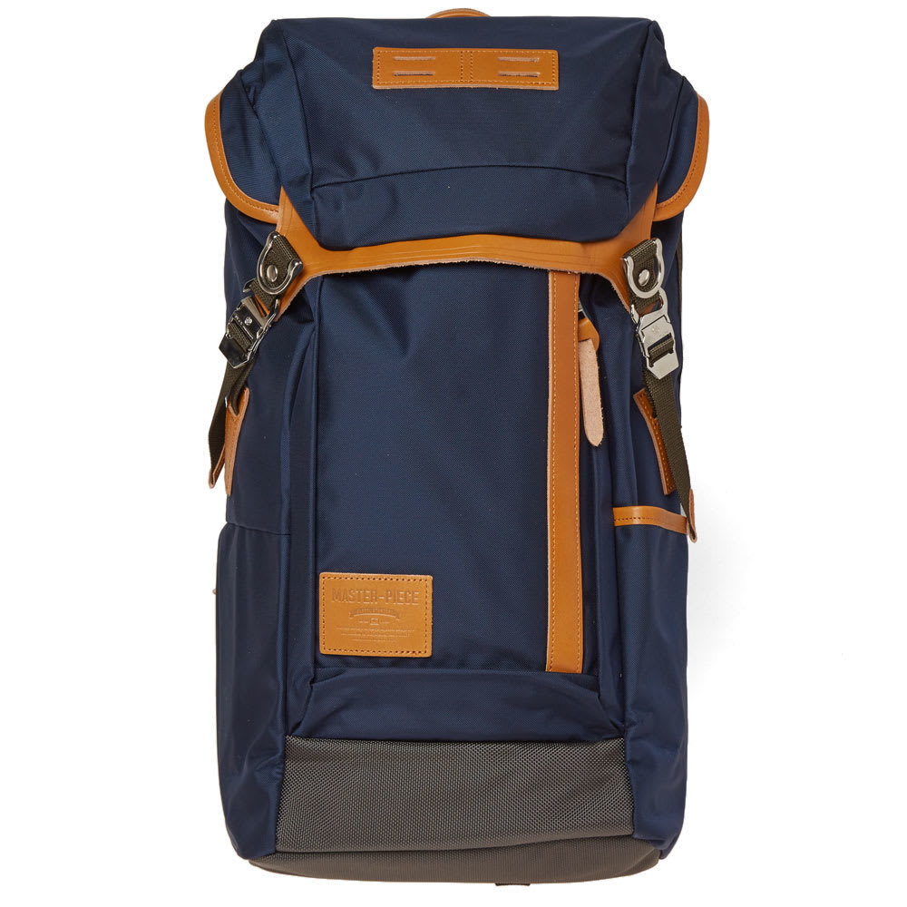 Master-Piece Potential Leather Trim Backpack Master-Piece Co