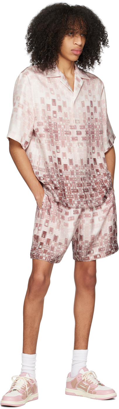 AMIRI Pink Gradient Tape Shirt Amiri
