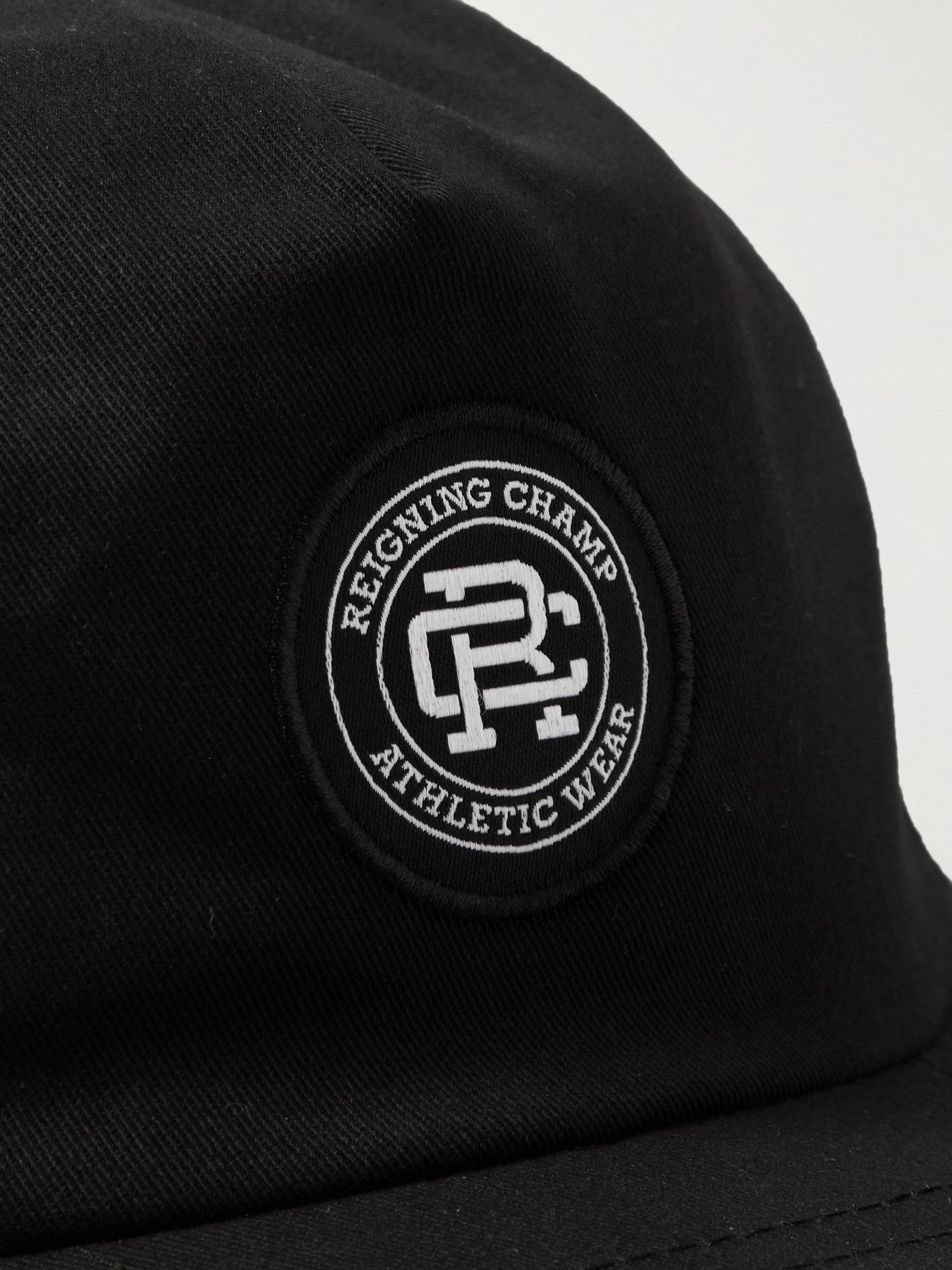 REIGNING CHAMP - Logo-Appliquéd Twill Baseball Cap Reigning Champ