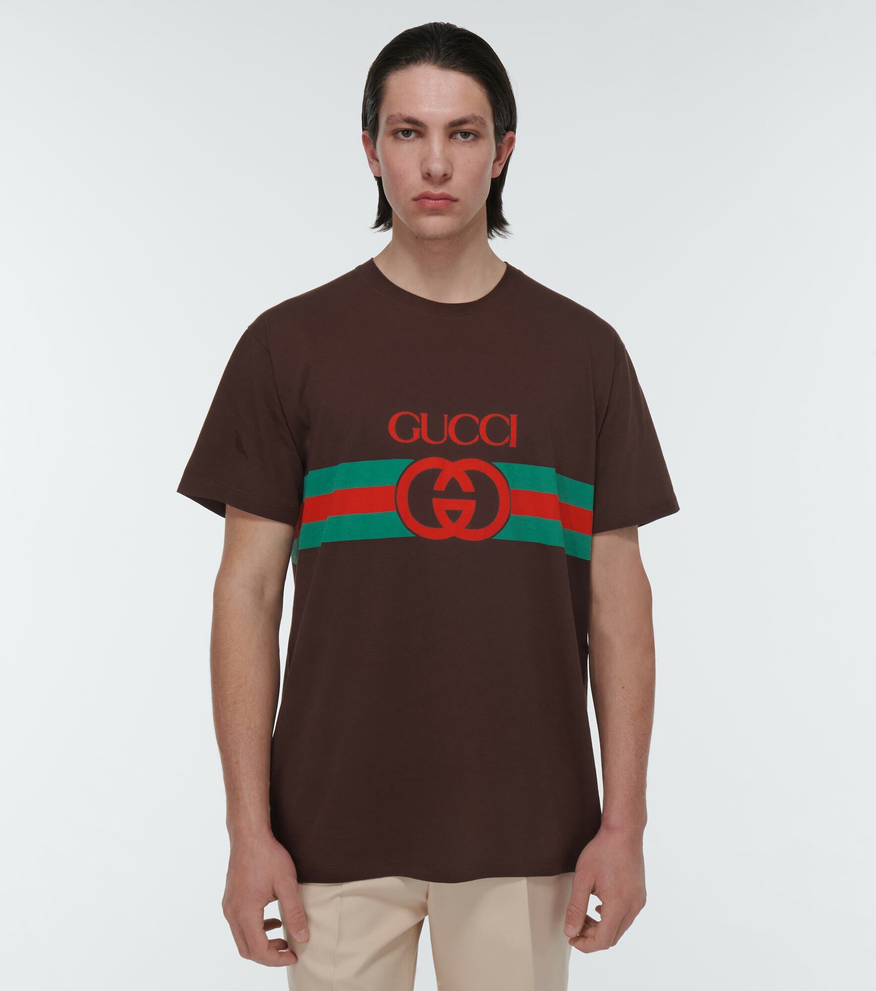 Gucci - Logo cotton T-shirt Gucci