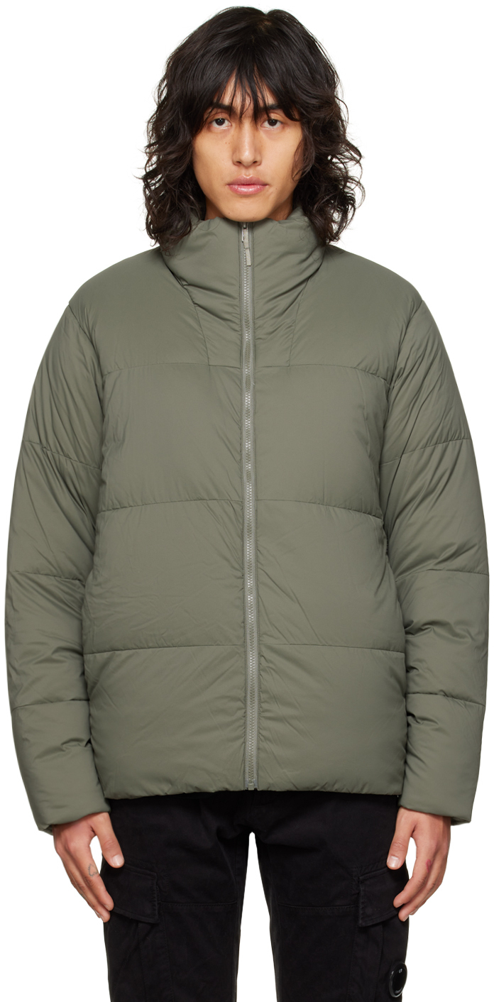 Veilance Khaki Conduit Down Jacket Arc'teryx Veilance