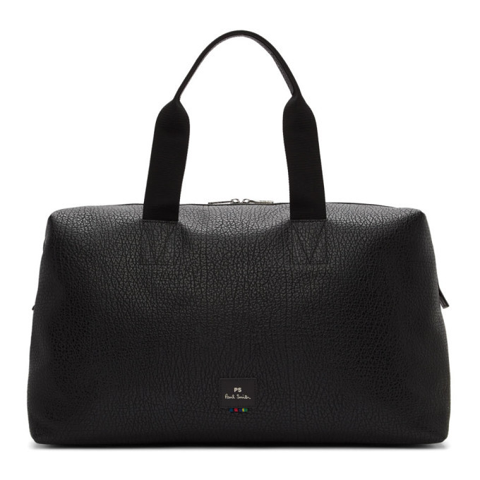 PS by Paul Smith Black Leather Duffle Bag PS by Paul Smith