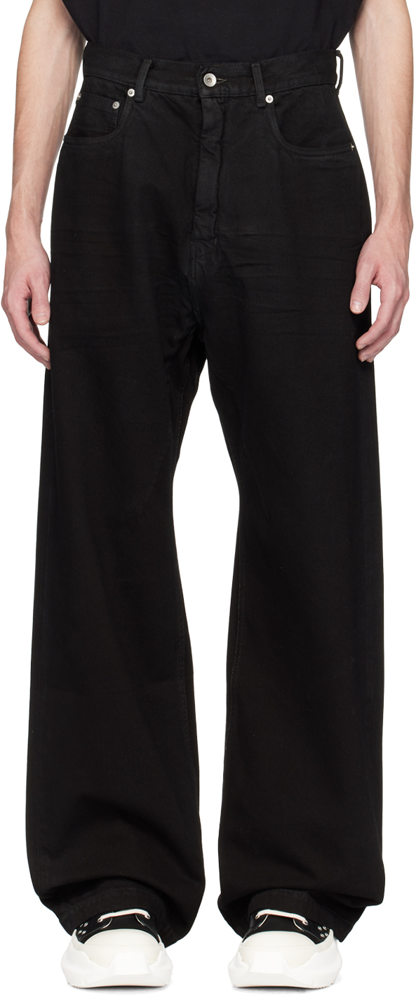 Rick Owens Drkshdw Black Geth Jeans Rick Owens Drkshdw