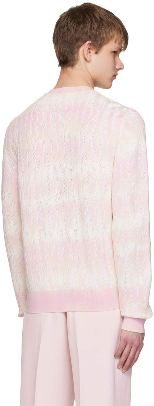 AMIRI Pink Repeat Sweater Amiri