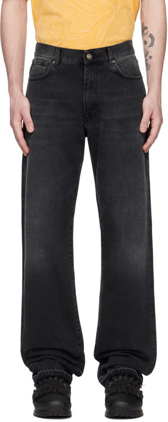 424 Black Baggy Jeans 424