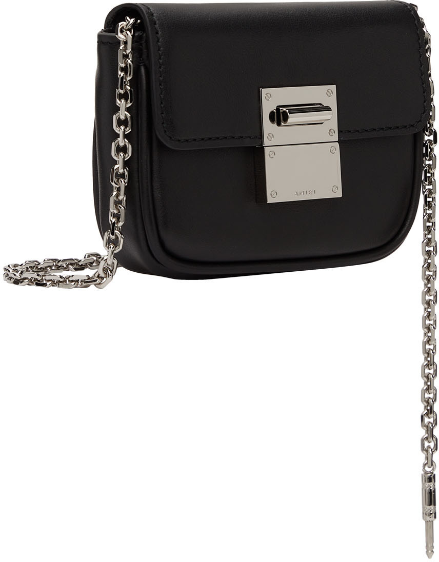 AMIRI Black Nappa Mini Jax Bag Amiri