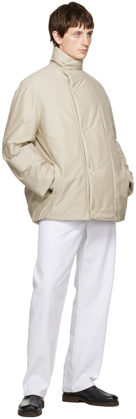 LEMAIRE Beige Puffer Jacket Lemaire