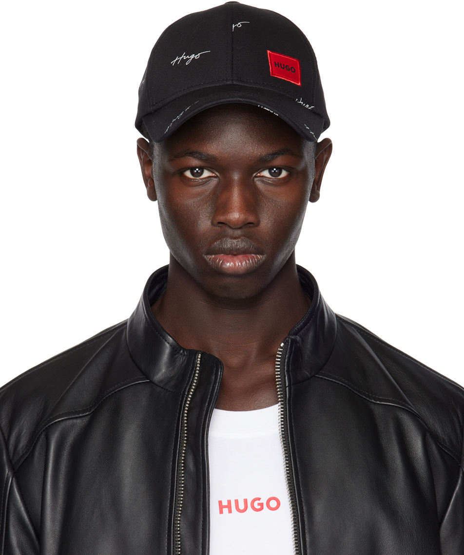 Hugo Black Logo Cap Hugo Boss