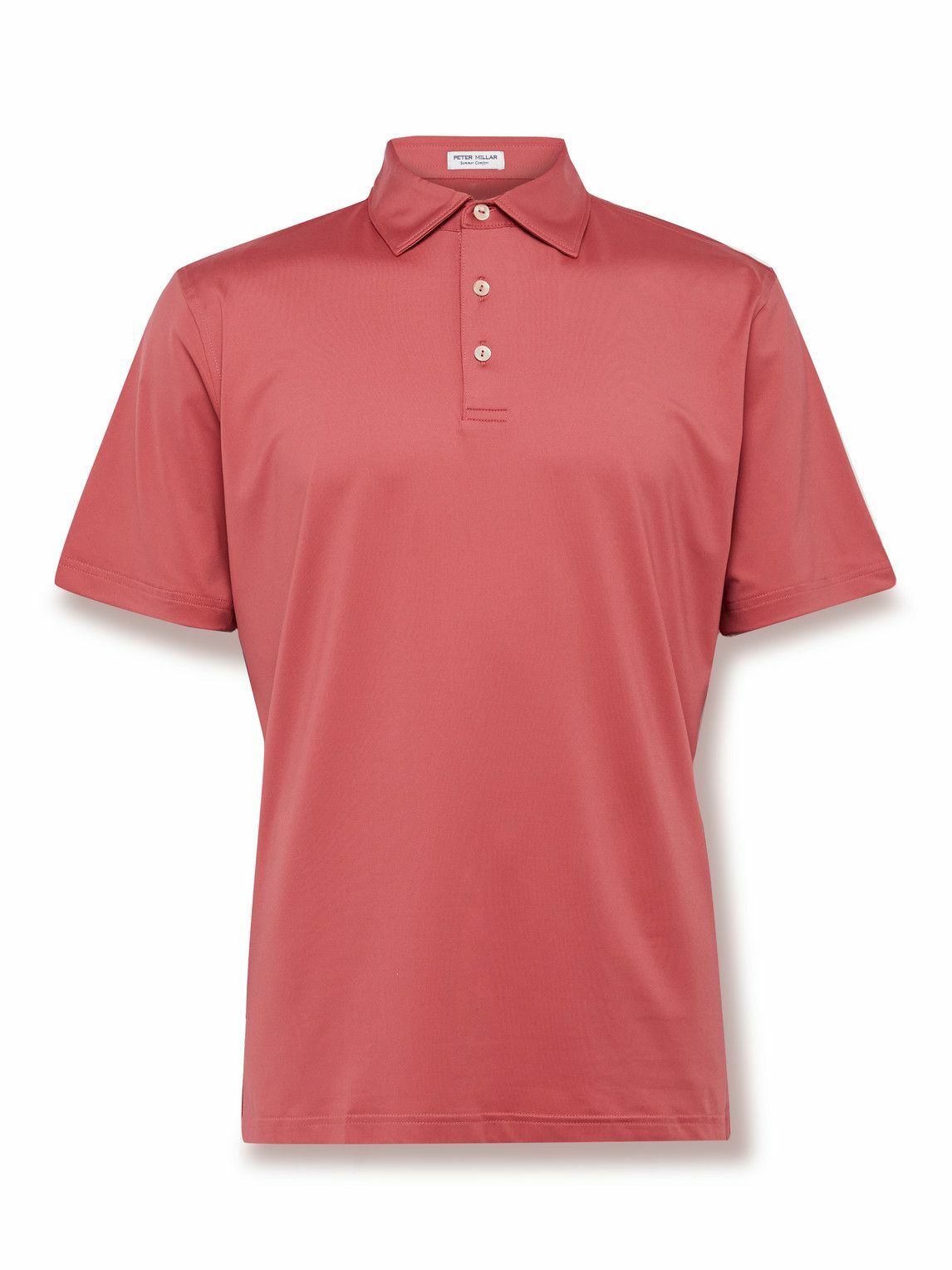 Peter Millar - Tech-Jersey Golf Polo Shirt - Red Peter Millar
