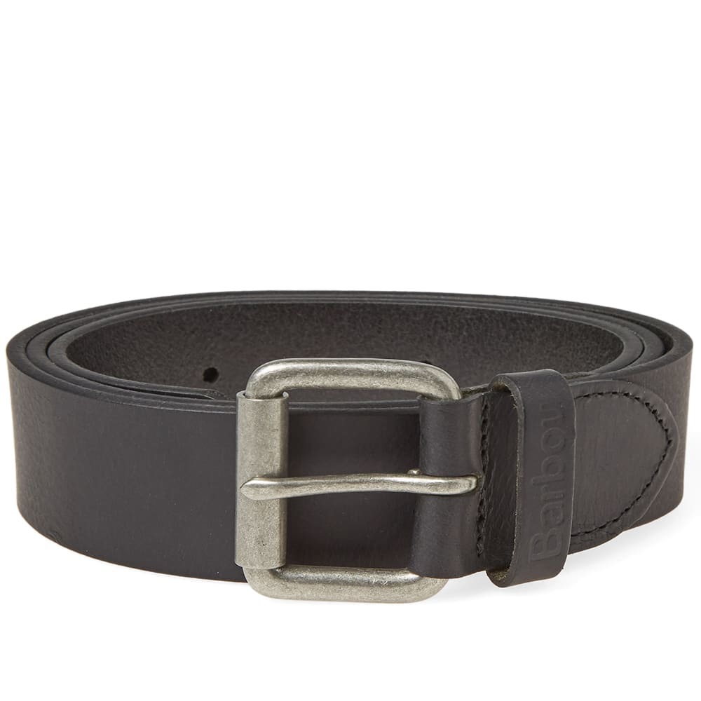 Barbour Matt Leather Belt Barbour