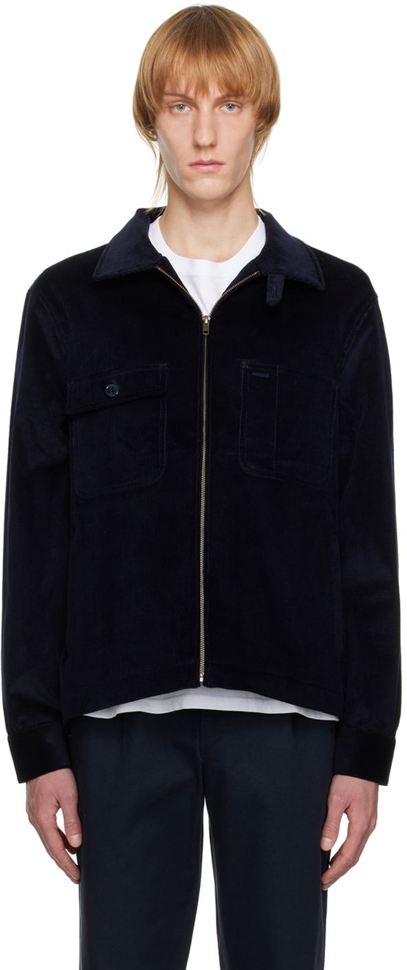 Noah Navy Work Jacket Noah NYC