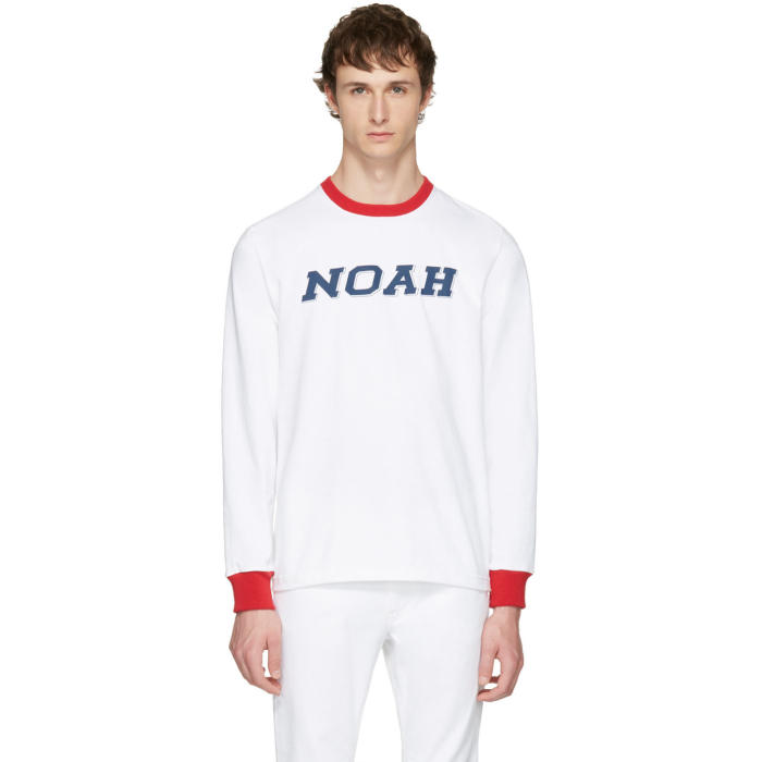Noah NYC Grey Training Ringer T-Shirt Noah NYC