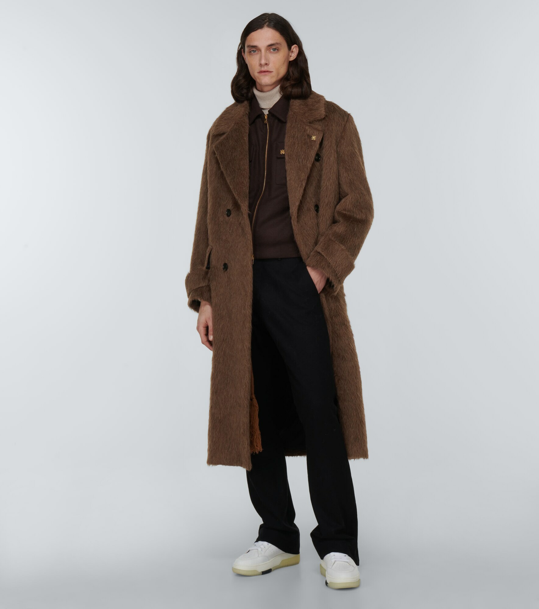 Amiri - Alpaca wool-blend coat Amiri