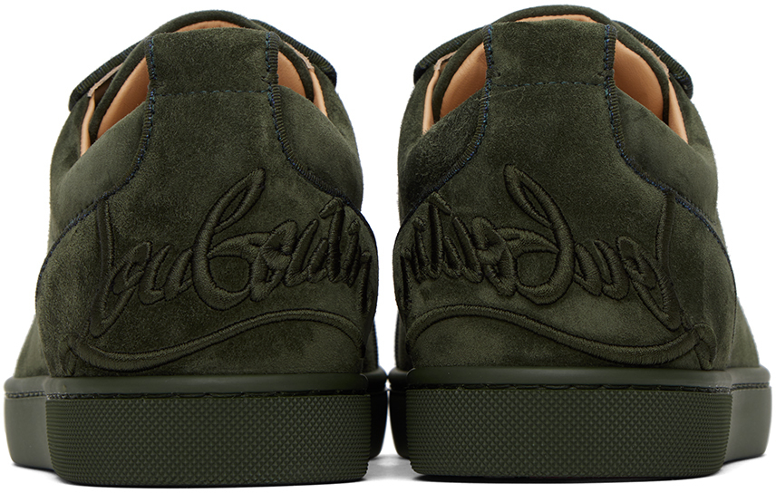 Christian Louboutin Green Fun Louis Junior Sneakers Christian Louboutin