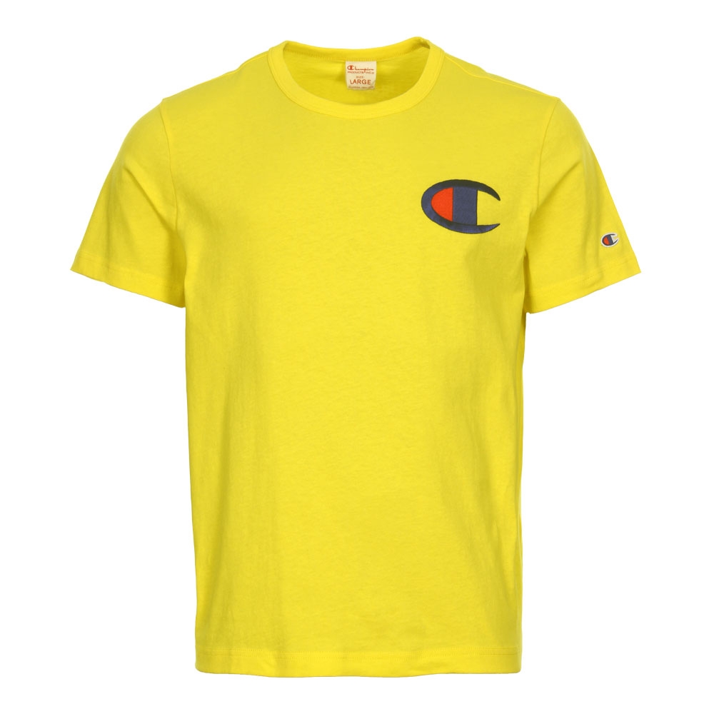 T - Shirt - Yellow Champion x Beams