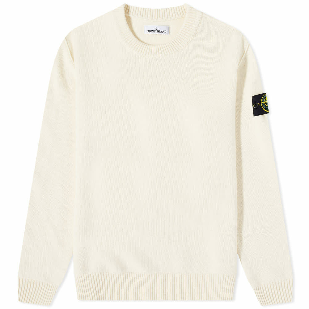 Stone Island Lambswool Crew Neck Knit Stone Island