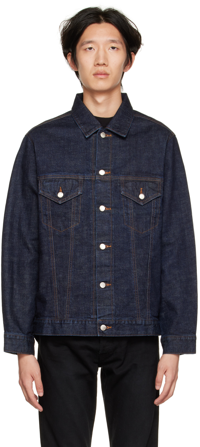 Uniform Experiment Indigo Paneled Denim Jacket Uniform Experiment