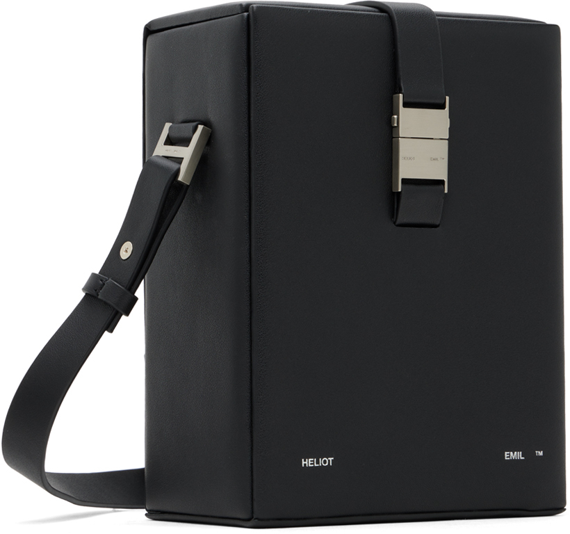 HELIOT EMIL Black Overt Box Bag Heliot Emil