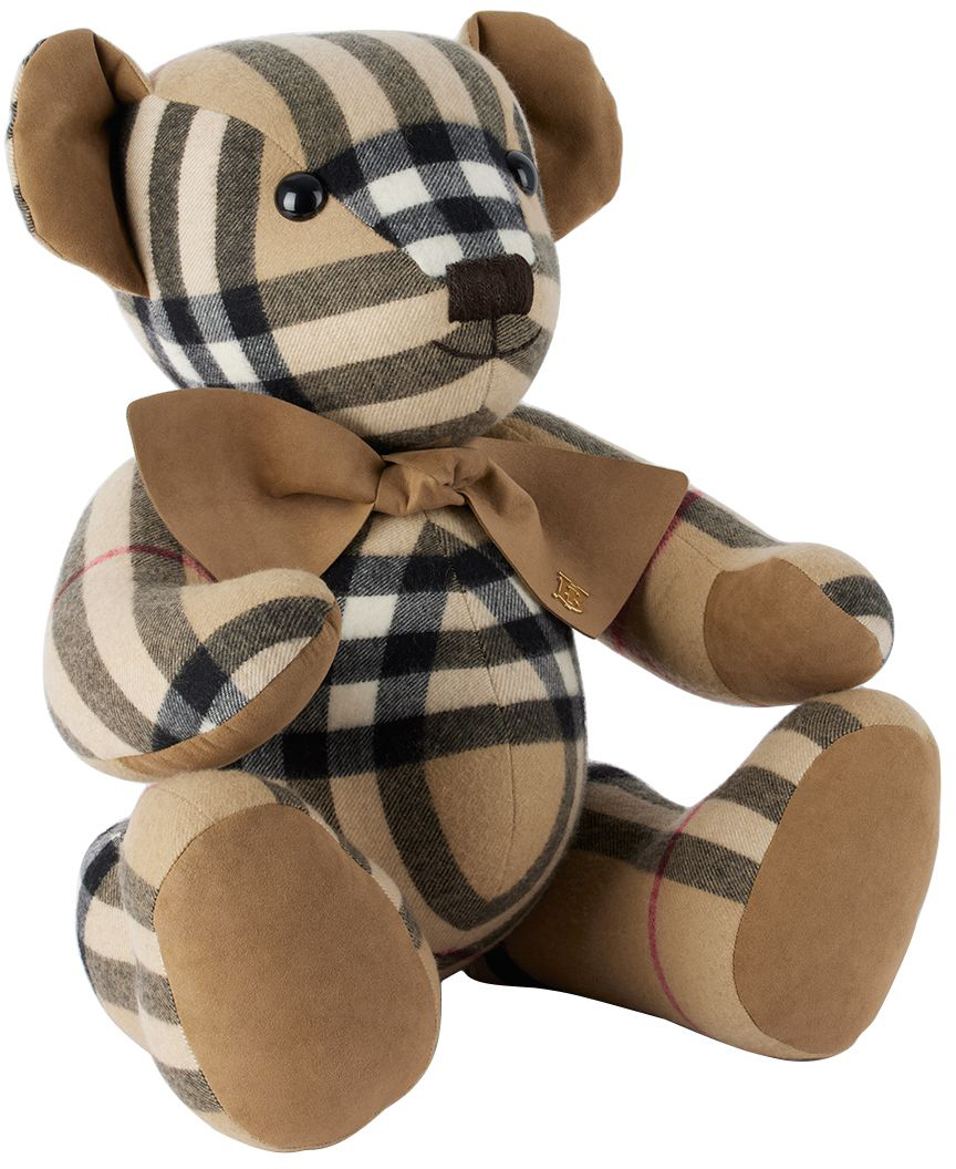 Burberry Beige Large Thomas Teddy Bear Burberry